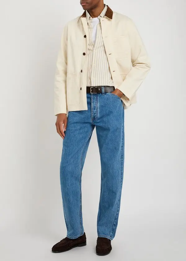 DRAKE'S Straight-leg Denim Jeans
