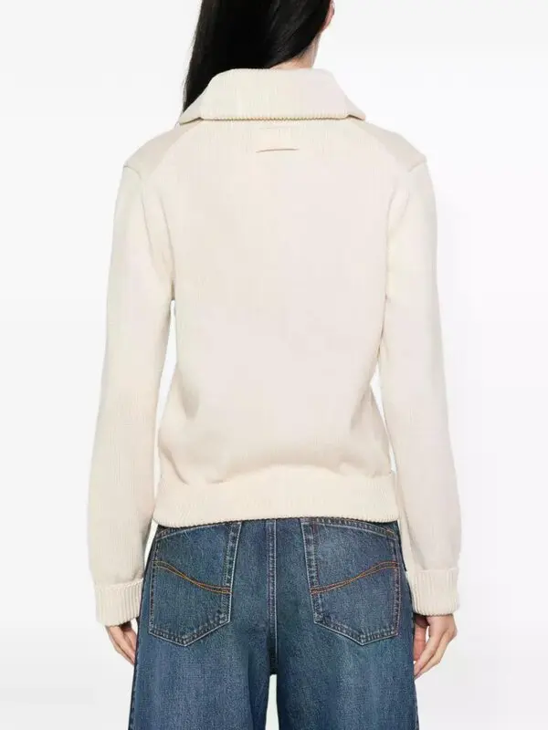 Kenzo K Initial Shawl Collar Polo Shirt