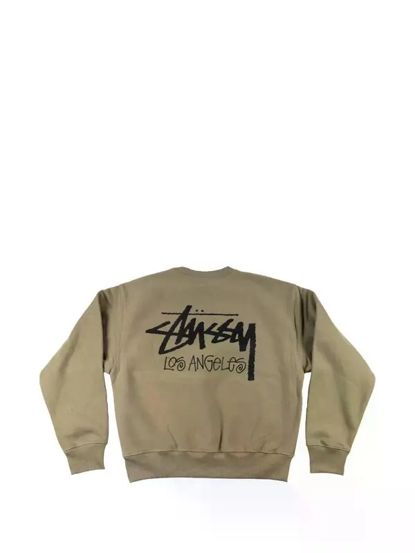 StÜssy Logo-print Crewneck Sweatshirt