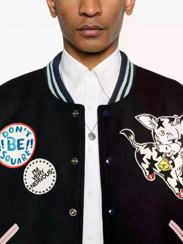 Kenzo Embroidered Bomber Jacket
