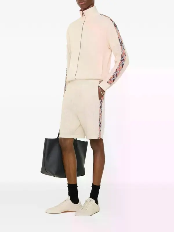 Burberry Check-trim Cotton Shorts