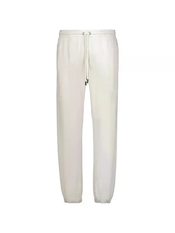 Off-White Double Arrow Cuffed Trousers - Neutrals