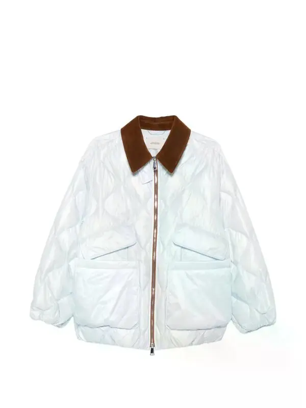 Dorothee Schumacher Quilted Puffer Jacket With Patch Pockets