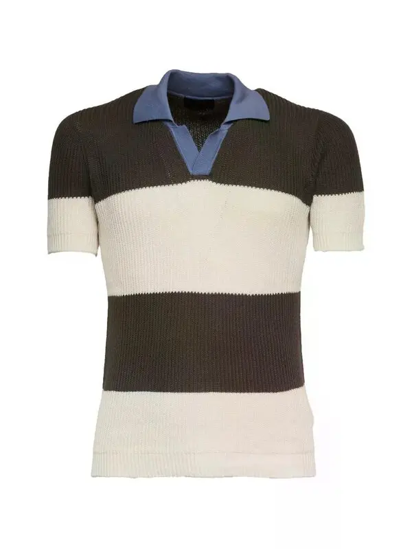 DONDUP Striped Short-sleeve T-shirt
