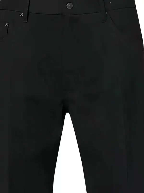 Dsquared2 Button Detail Wool Trousers - Black