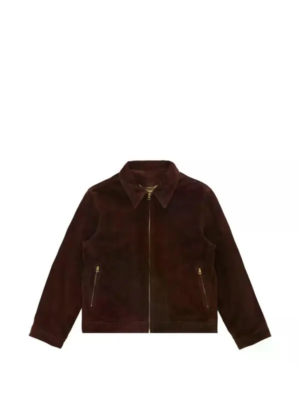 FORTELA Cash Suede Zip-up Jacket