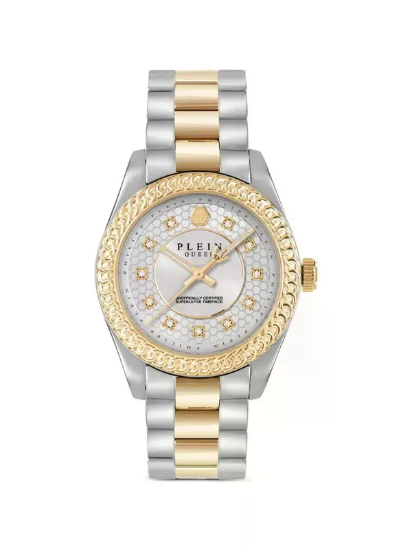 Philipp Plein Queen Supreme 36mm Watch - Silver