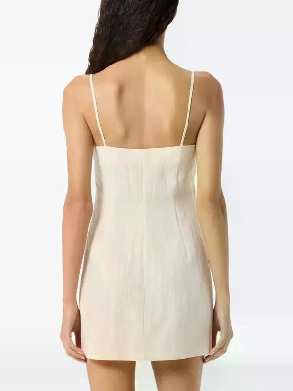Blumarine Butterfly Appliqué Mini Dress