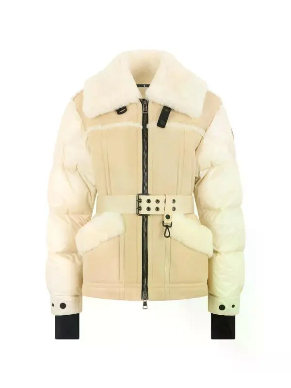 Moncler Shearling Belted Jacket
