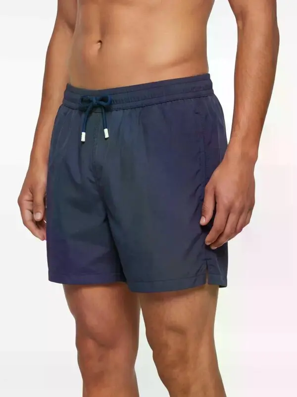 Fedeli Drawstring Swim Shorts - Blue