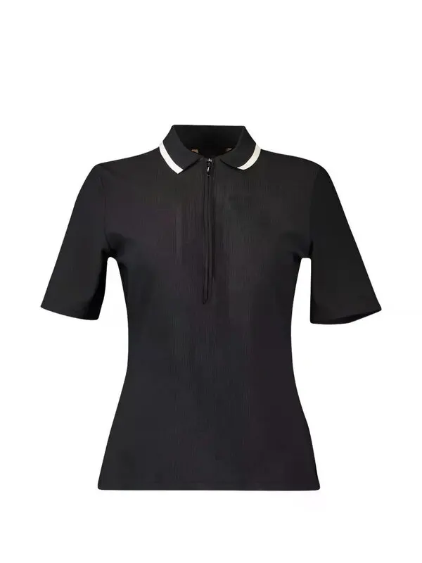Goldbergh Cassia Ribbed Half-zip Top