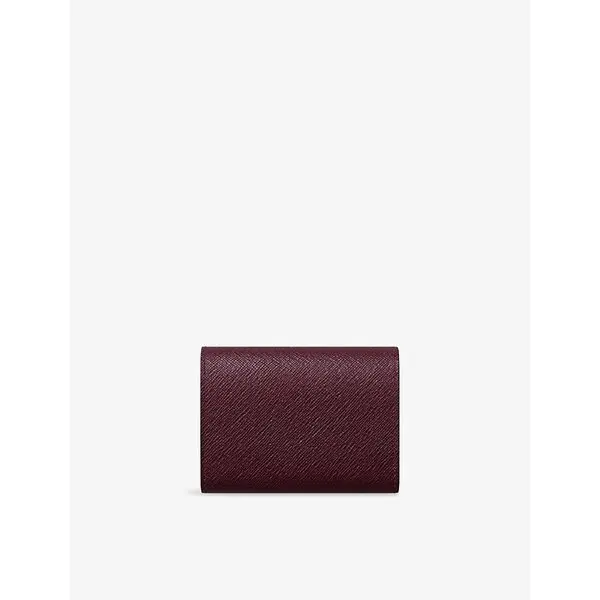 Cartier C De Mini Leather Wallet - Grape