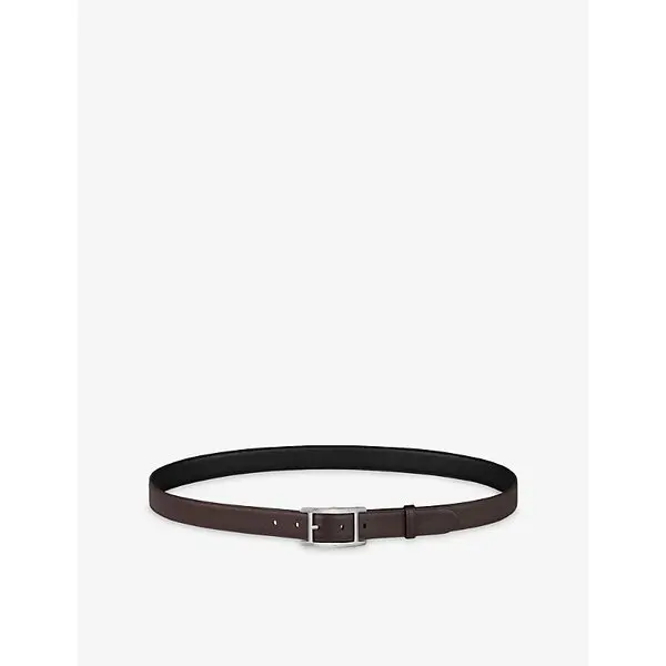 Cartier Leather Belt With Gadroon Buckle