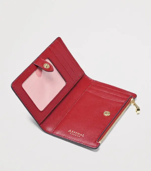 ASPINAL OF LONDON Small Leather Mayfair Purse