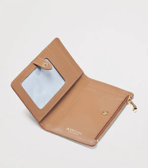ASPINAL OF LONDON Small Leather Mayfair Purse