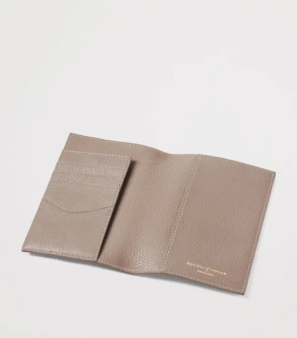 ASPINAL OF LONDON Leather Passport Holder
