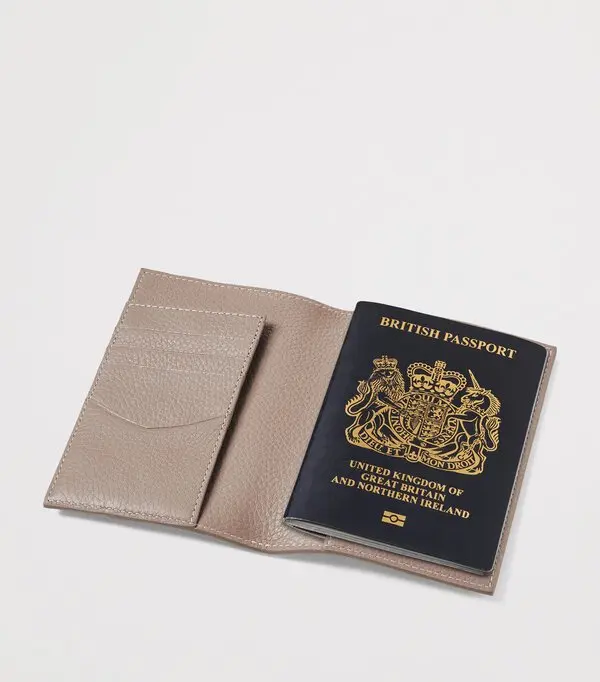 ASPINAL OF LONDON Leather Passport Holder
