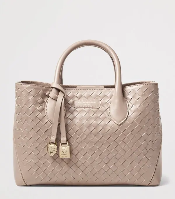 ASPINAL OF LONDON Midi Leather London Tote Bag