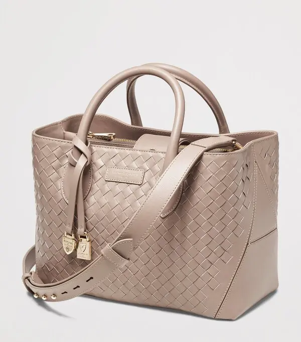 ASPINAL OF LONDON Midi Leather London Tote Bag