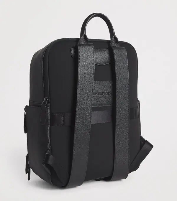 Emporio Armani Leather Backpack