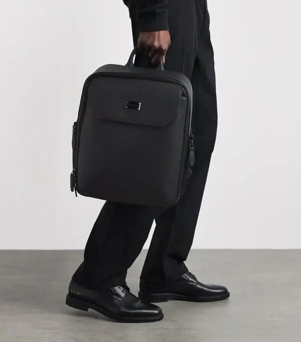 Emporio Armani Leather Backpack