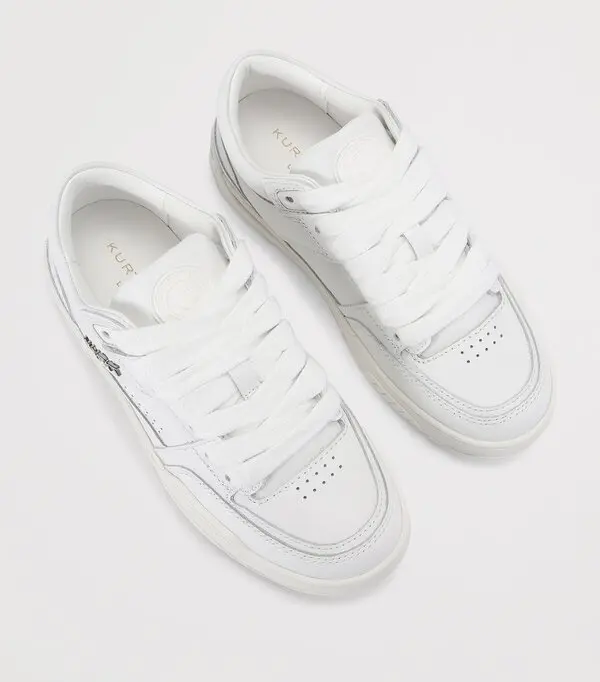 Kurt Geiger Leather Hatton Sneakers - White