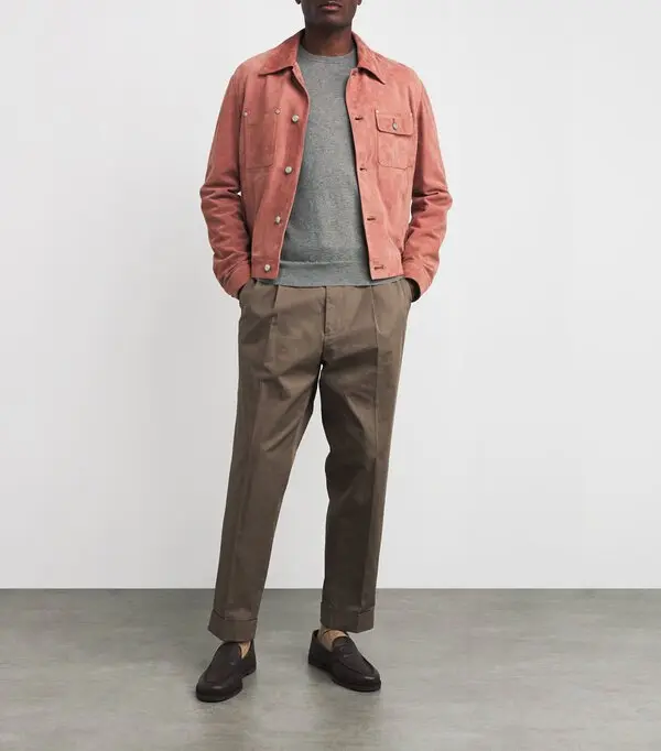 Ralph Lauren Purple Label Cashmere Crew Neck Sweater