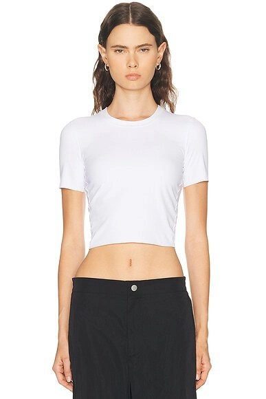 LEFT ON FRIDAY Super Moves Short Sleeve Tee - Coconut