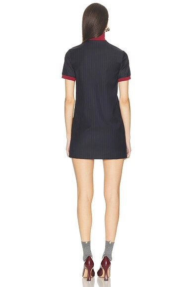 Miu Miu Short Sleeve Mini Dress