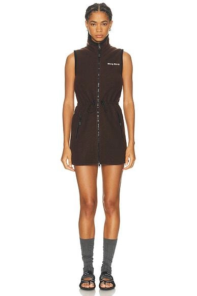 Miu Miu Sleeveless Mini Dress