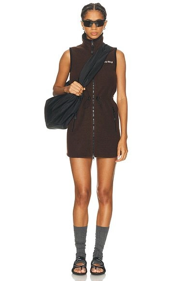 Miu Miu Sleeveless Mini Dress