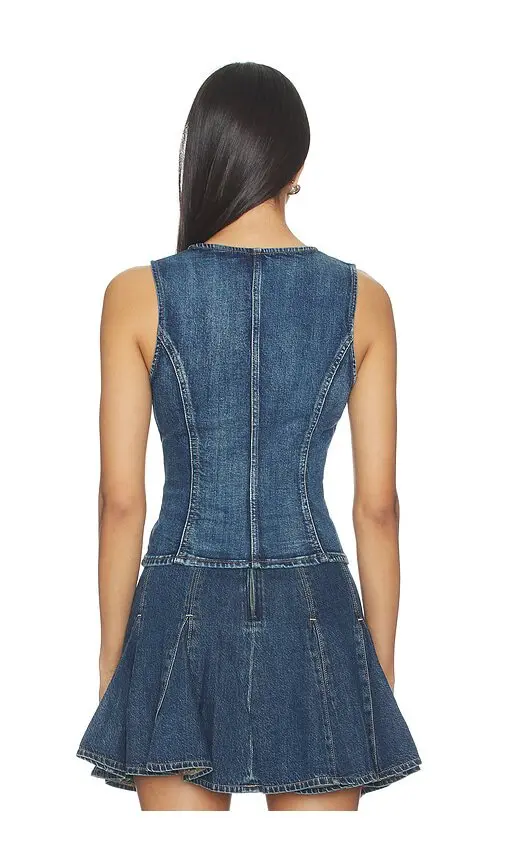 LEVI'S Sculpted Denim Top - Blue