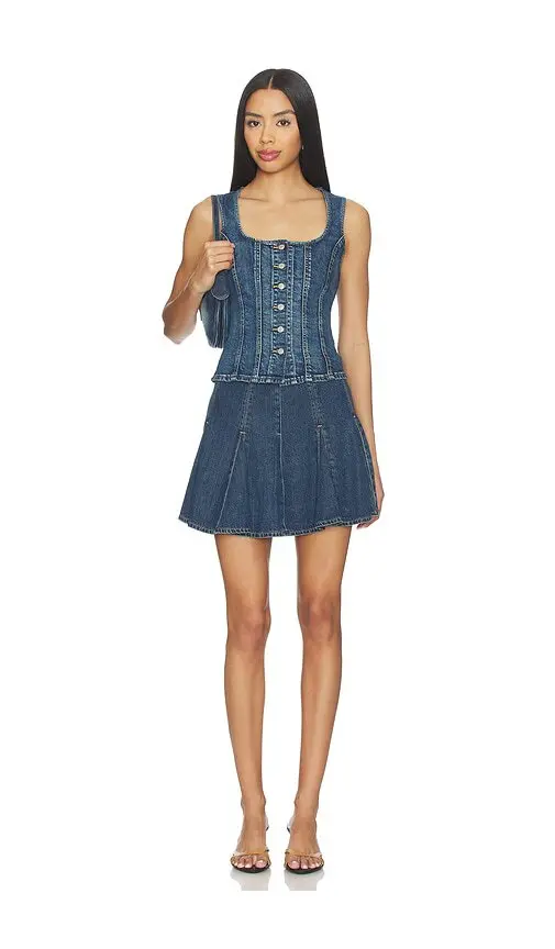 LEVI'S Sculpted Denim Top - Blue