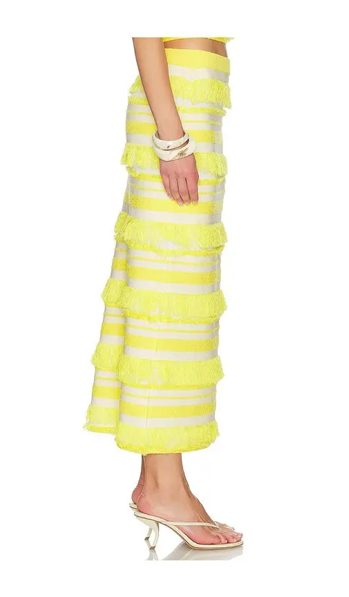 Simkhai Lula Knit Midi Skirt