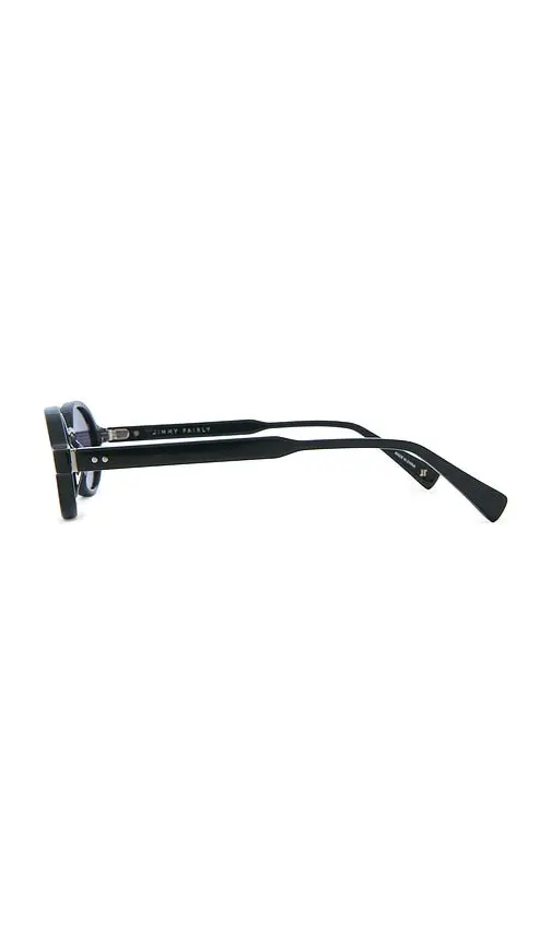 JIMMY FAIRLY The Elvie Oval Frame Sunglasses