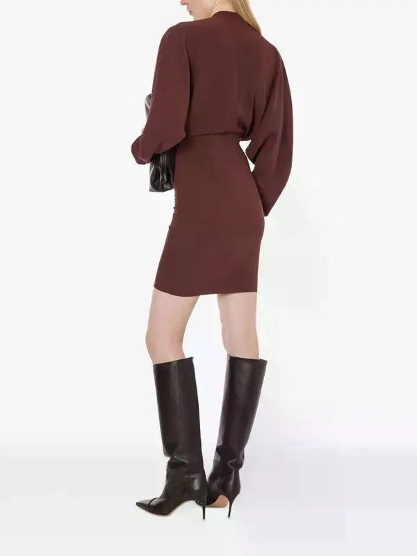 Philosophy Di Lorenzo Serafini V-neck Ruffled Mini Dress