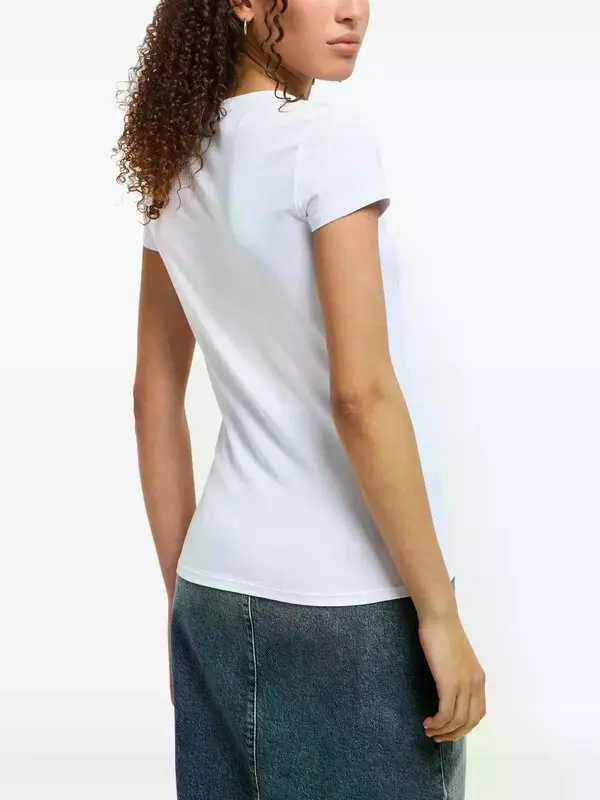 Armani Exchange Embroidered Logo T-shirt
