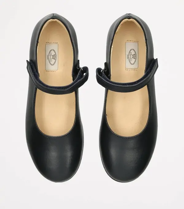 PAPOUELLI Leather Mary Janes