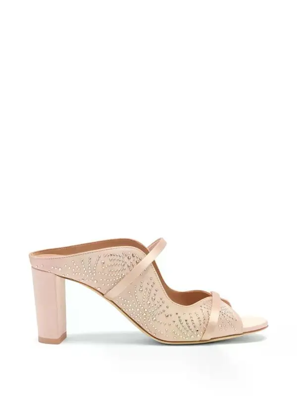 MALONE SOULIERS Norah Crystal Embellished Sandals - Pink