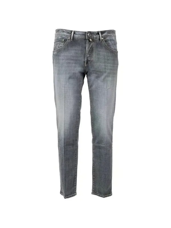 Jacob Cohen Cropped Slim Jeans - Grey