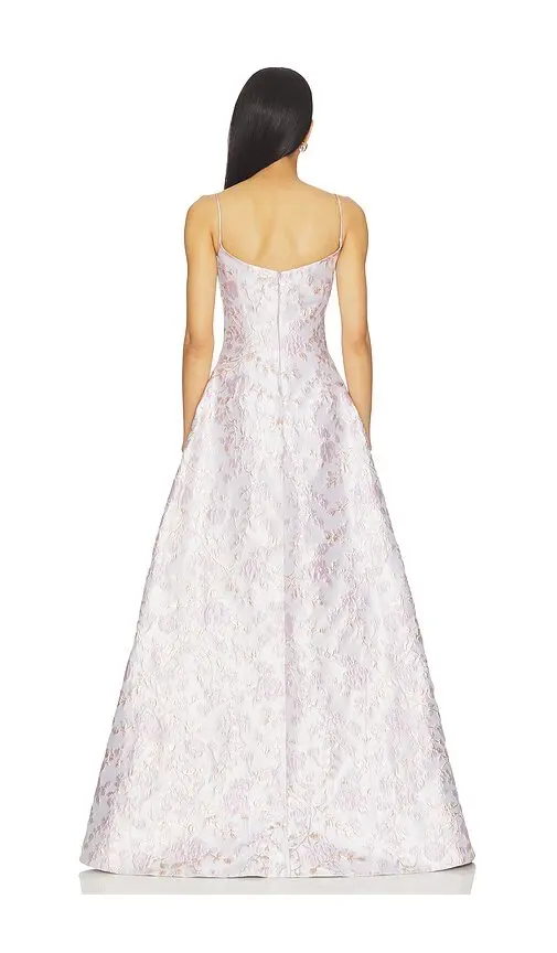 SAU LEE Jacinda Gown - Lavender