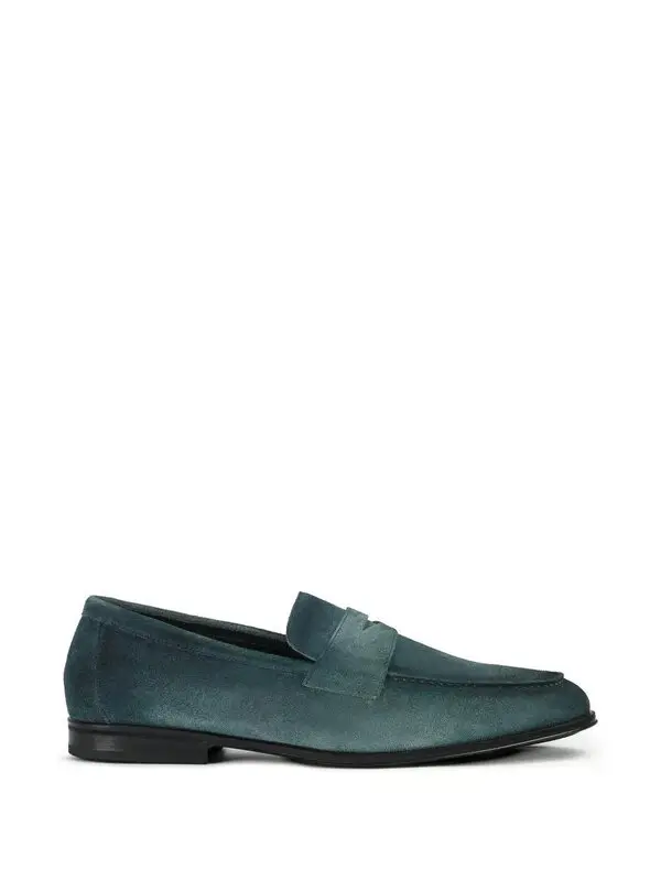 DOUCAL'S Horizon Suede Loafers - Blue