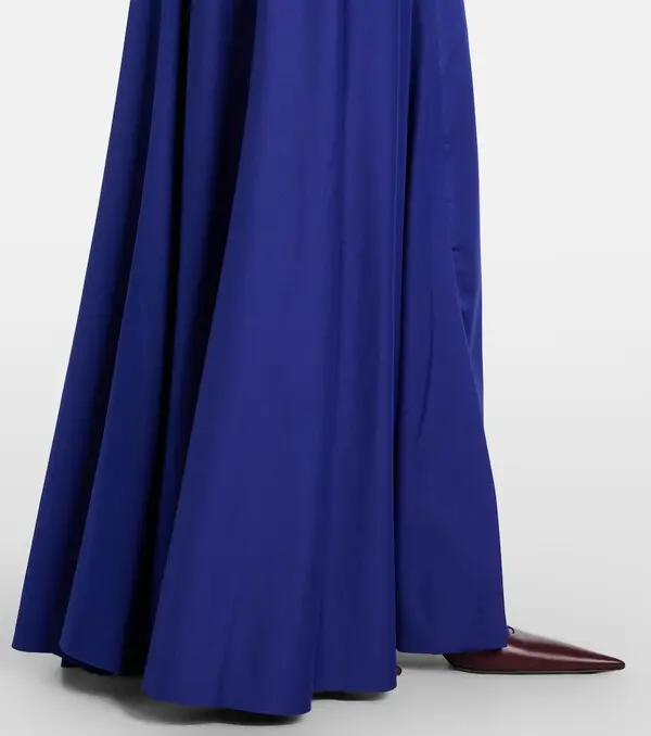 Victoria Beckham Asymmetrical Draped Gown