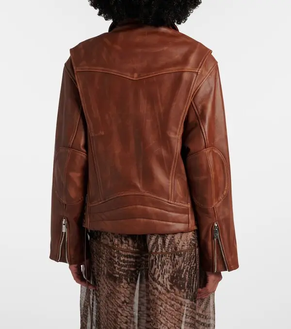 JACQUES WEI Leather Jacket