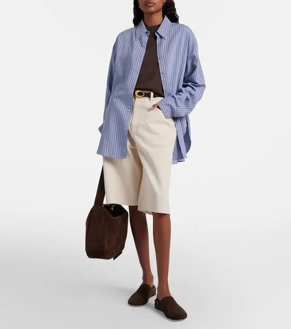 RÓHE Denim Bermuda Shorts