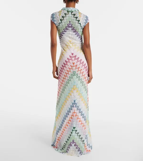 Missoni Zigzag Lame Maxi Dress