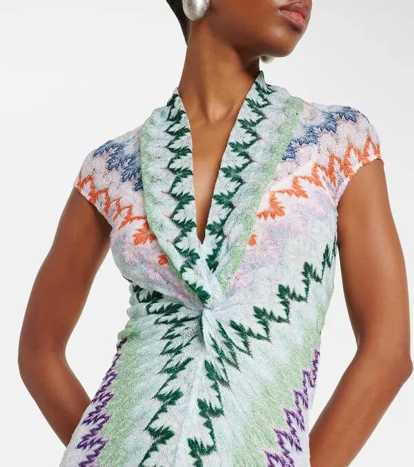 Missoni Zigzag Lame Maxi Dress
