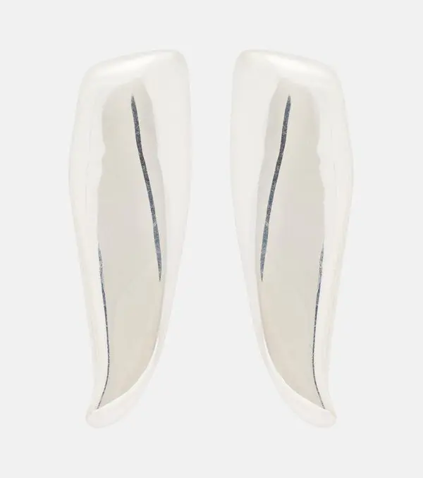 Bottega Veneta Prisma Sterling Earrings - Silver