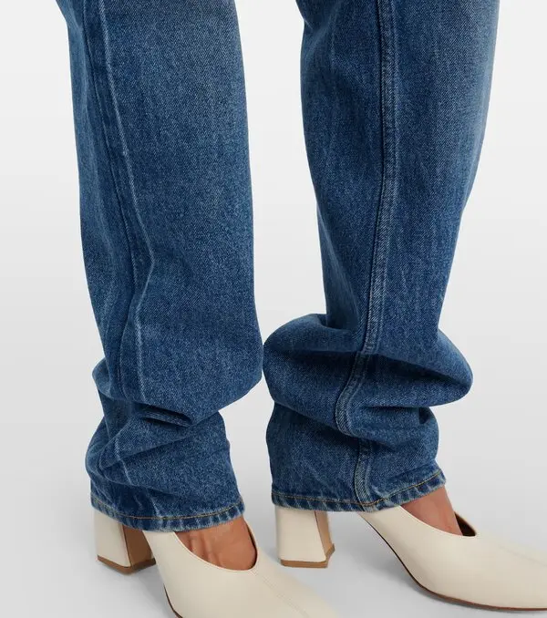 Bottega Veneta High-rise Straight Leg Jeans