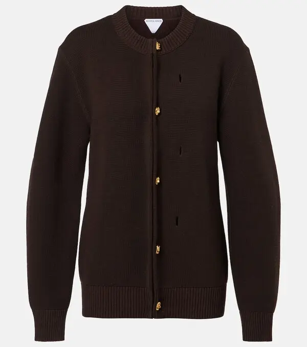 Bottega Veneta Wool And Cotton Cardigan